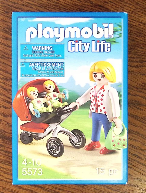 PLAYMOBIL CITY LIFE maman et ses jumeaux n°5573 EUR 5,00 - PicClick FR
