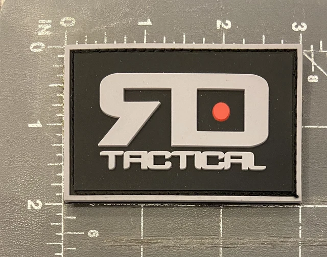 RD TACTIQUE RED Dot Logo Airsoft Mire Optiques Tactique Patch Badge ...