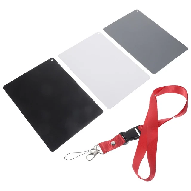 BLANK CARD WITH Neck Strap Temperature Change Photo Insert Cards $23.85 ...