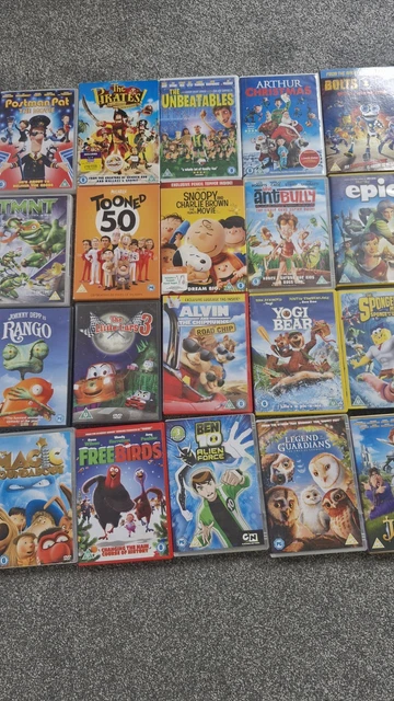 LARGE KIDS DVD Bundle 32 Film Collection Children's Films £6.79 ...
