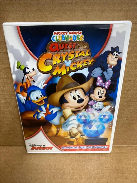 2-MICKEY MOUSE CLUBHOUSE: Quest for the Crystal Mickey (DVD, 2013) neuf ...