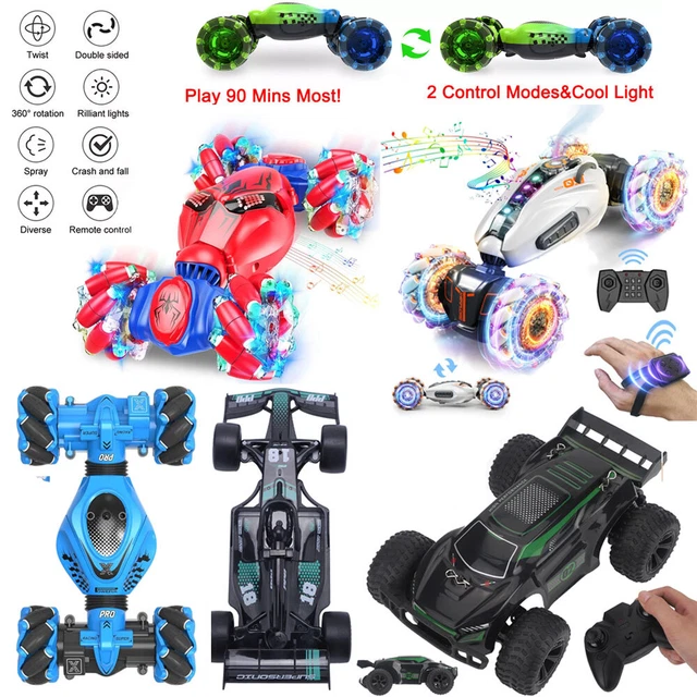4WD HAND GESTURE 360° RC Stunt Car Sensing Off-Road Remote Control ...