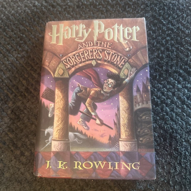 HARRY POTTER AND The Sorcerer’s Stone J K Rowling 1998 Rare 1st ED/8th ...