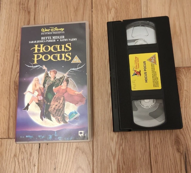 HOCUS POCUS VHS Video Cassette Tape Walt Disney FREE DELIVERY £9.99 ...