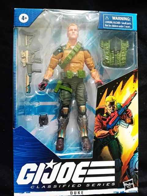 GI JOE CLASSIFIED Duke Hasbro 1/12 scale action figure, with box and ...
