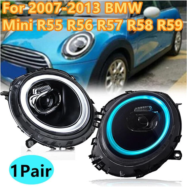 2024 FULL LED Headlights for BMW Mini Cooper R55 R56 R57 R58 R59 2007 ...