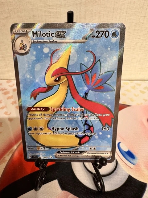 MILOTIC EX 217/191 Hyper Rare Surging Sparks Pokemon Card £4.80 - PicClick UK