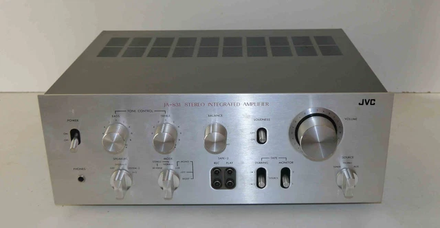 RARE AMPLIFICATEUR STÉRÉOPHONIQUE vintage JVC JA-S31 EUR 159,99 ...