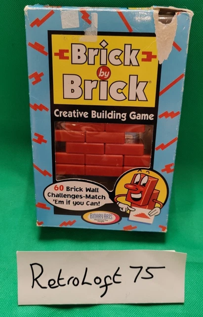 VINTAGE 1998 BRICK by Brick Creative Building Game by Binary Arts USA ...