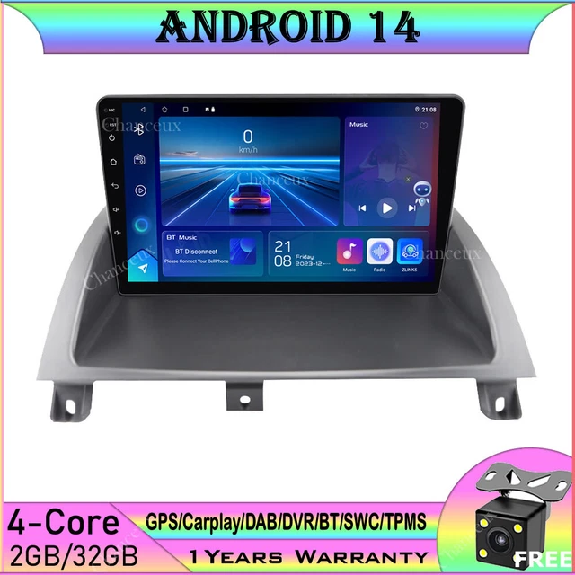 9&ANDROID 14 HEAD Unit Radio Carplay GPS Navigation DAB For ROVER MG3 ...