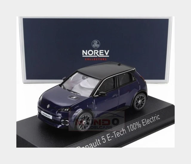 1:43 NOREV RENAULT R5 E-Tech Full Electric 2024 Midnight Blue NV510555 EUR 24,95 - PicClick FR