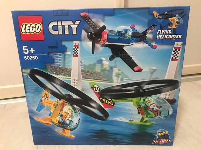 LEGO CITY 60260 Air Race Flying Helicopter Stunt Plane Aircraft $29.00 ...