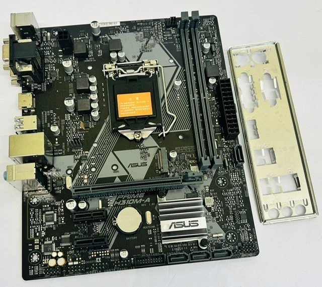 ASUS PRIME H310M-A REV. 1.02 Socket 1151 DDR4 Motherboard & I/O Shield ...