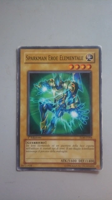 YU GI OH Sparkman Eroe Elementale TLM-IT004 prima edizione EUR 2,50 - PicClick IT