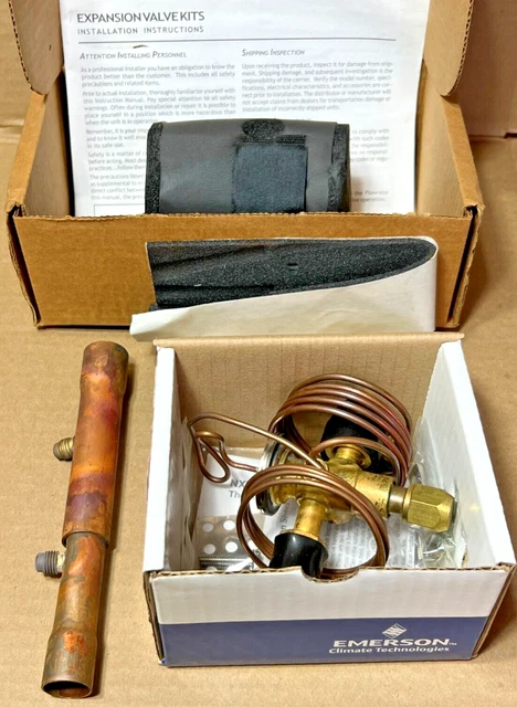 EMERSON THERMAL EXPANSION Valve Kit TX3N4 P/N 0151R00102 40" Tube ...