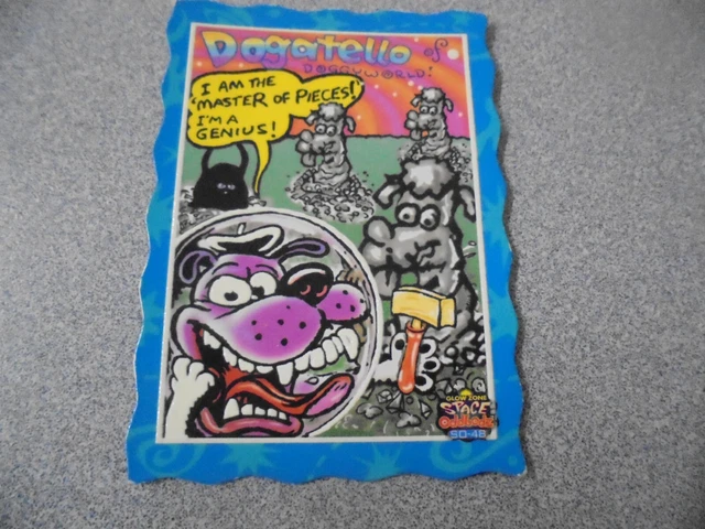BLUE SPACE ODDBODZ card SO-48 DOGATELLO Smiths Snack Foods Potato ...