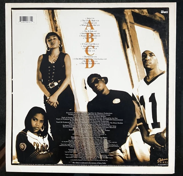 MASTA ACE INCORPORATED Sittin' on Chrome Vinyl 2LP CapitolDelicious ...