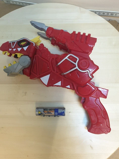 POWER RANGERS DINO Charge T-Rex Super Charge Morpher + Energem Charger ...