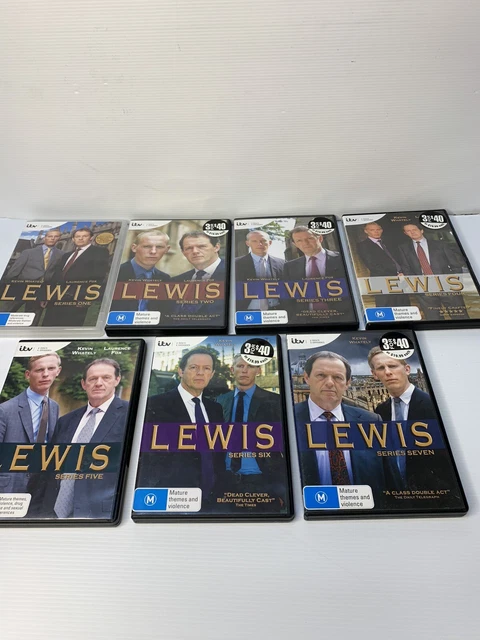 LEWIS DVD TV Collection Series 1 2 3 4 5 6 7 DVD, 15 Disks ITV Region 4 ...