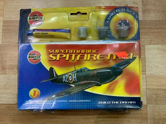 AIRFIX 1:72 SUPERMARINE Spitfire MK1 Starter Kit Model 01071 £8.99 ...