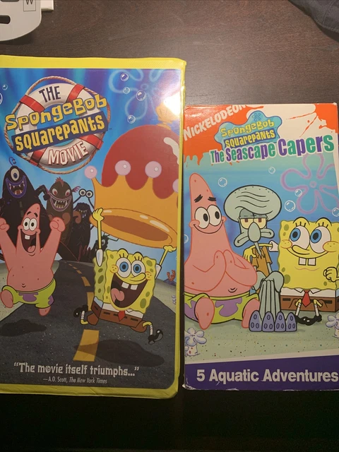 The Spongebob Squarepants Movie Vhs Ebay