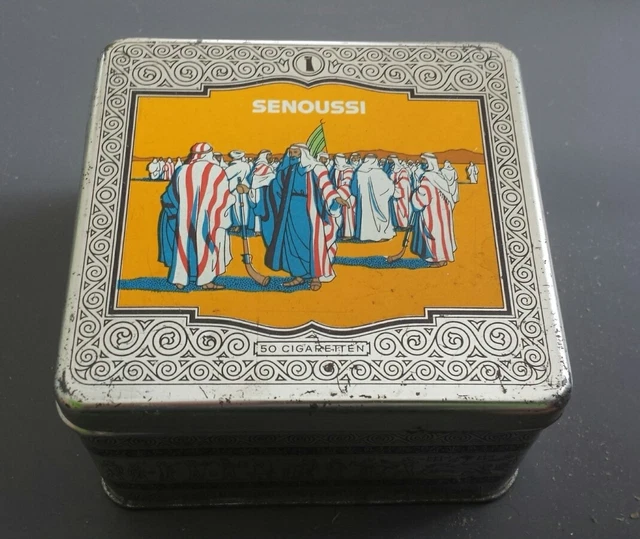 ANCIENNE BOITE DE Conserve Boîte Senoussi (J) EUR 12,50 - PicClick FR