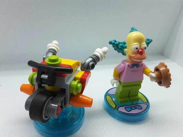 LEGO DIMENSIONS KRUSTY THE CLOWN 71227 THE SIMPSONS - Great Condition ...
