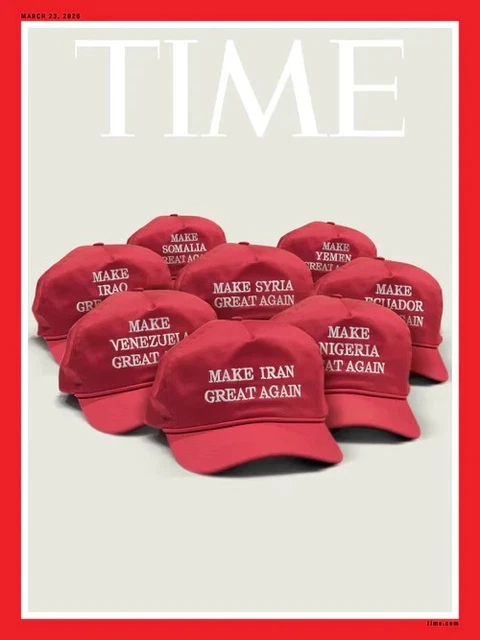 TIME-MARCH 23, 2026-MAKE Iran Great Again-New-Fast Shipping £6.76 ...