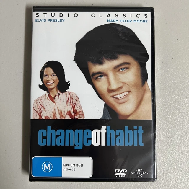 CHANGE OF HABIT (DVD, 1970) R4 Movie Elvis Presley | Mary Tyler Moore ...