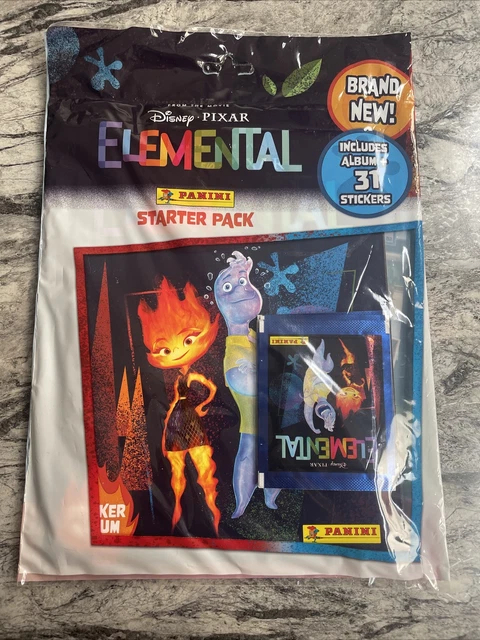 PANINI DISNEY PIXAR Elemental Starter pack: Includes Album+31 Stickers ...