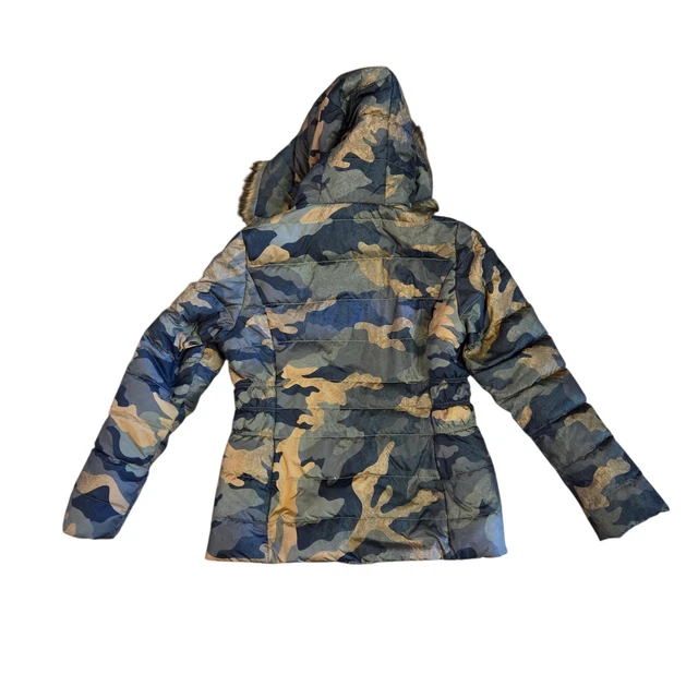 THE NORTH FACE Gotham II 550-Fill Down Insulated Jacket Green Camo ...