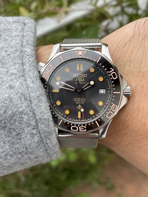 SEIKO MOD HOMMAGE James Bond Seamaster EUR 235,00 - PicClick FR