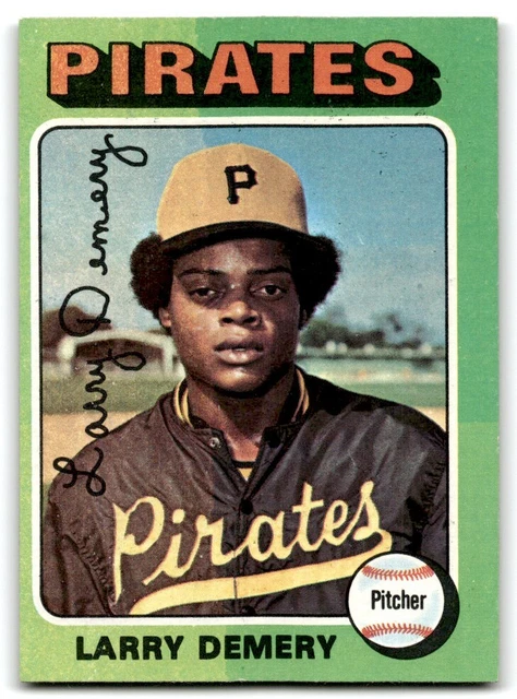 LARRY DEMERY 1975 Topps Mini recrue RC #433 Pirates de Pittsburgh - VG ...