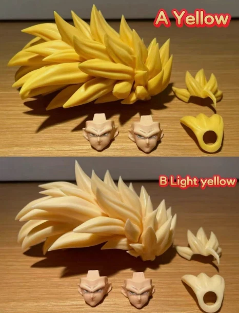 CUSTOM DRAGON BALL shf ssj3 goku head kit（ No Figure）New style re ...