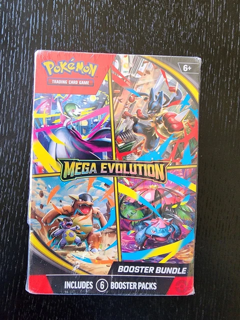 POKÉMON TCG: MEGA Evolution Booster Bundle 6 Packs £45.62 - PicClick UK