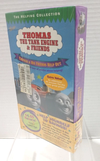 THOMAS THE TANK Engine & Friends Thomas And His Friends Help Out VHS Tape Sealed EUR 37,83 ...