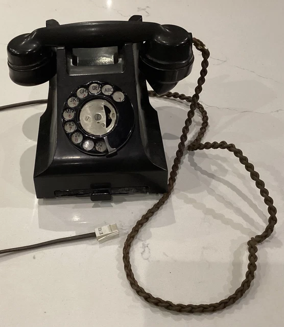 1940S BAKELITE PHONE Working Order £21.52 - PicClick UK