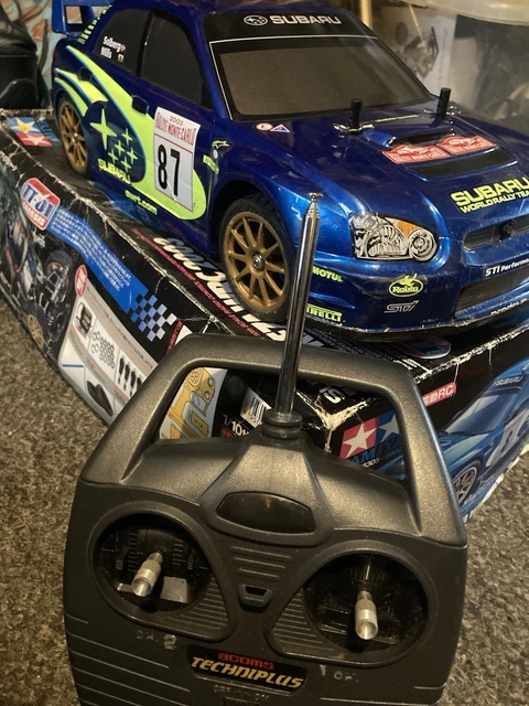 TAMIYA SUBARU IMPREZA 2003 1/10 Scale RC Model TT-01 Working And ...