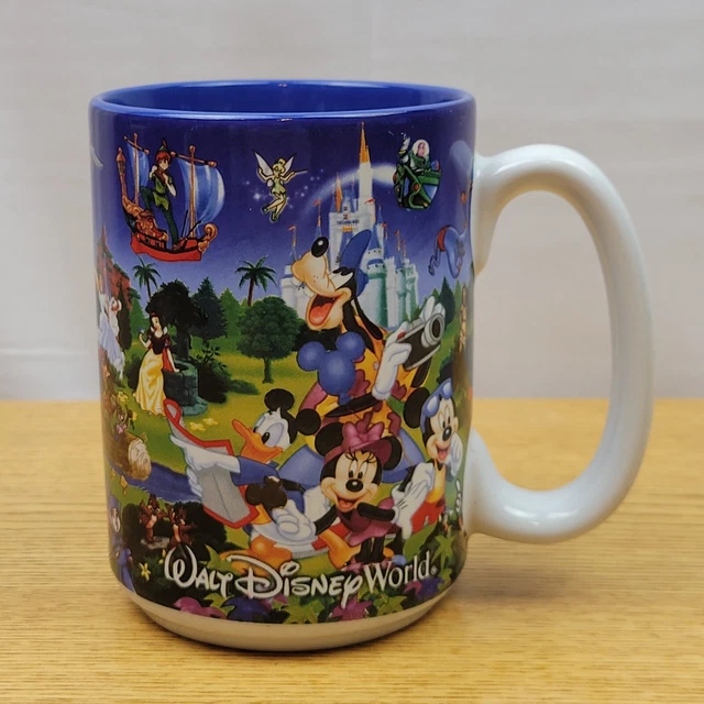 WALT DISNEY WORLD Authentic Original Pixar All Characters Coffee Cup ...
