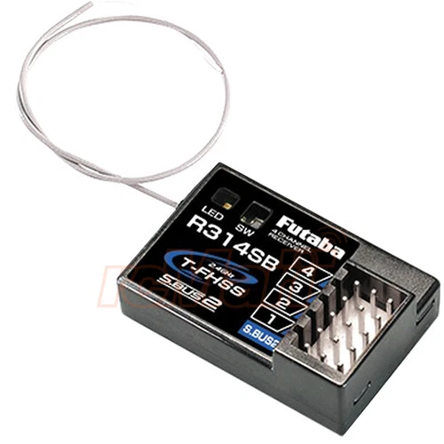 FUTABA R314SB 4 Channel 2.4GHz T-FHSS Receiver 4PLS 4PX 4PXR 4WD RC ...