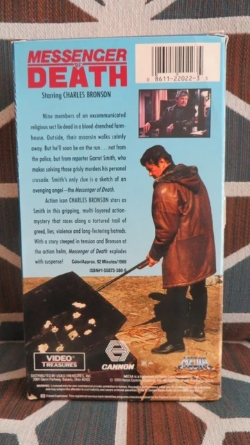 MESSENGER OF DEATH - Charles Bronson - 1988 - VHS (1990 Release) £4.44 ...