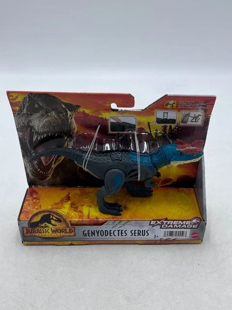 JURASSIC WORLD DOMINION Extreme Damage Genyodectes Serus Figure New ...