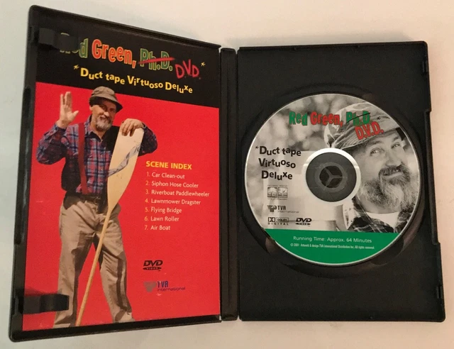RED GREEN - D.V.D. (Duct Tape Virtuoso Deluxe) DVD 2001 Comedy Never ...