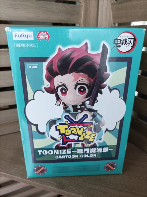 FIGURINE TANJIRO KAMADO Demon Slayer Kimetsu no Yaiba FURYU Toonize ...