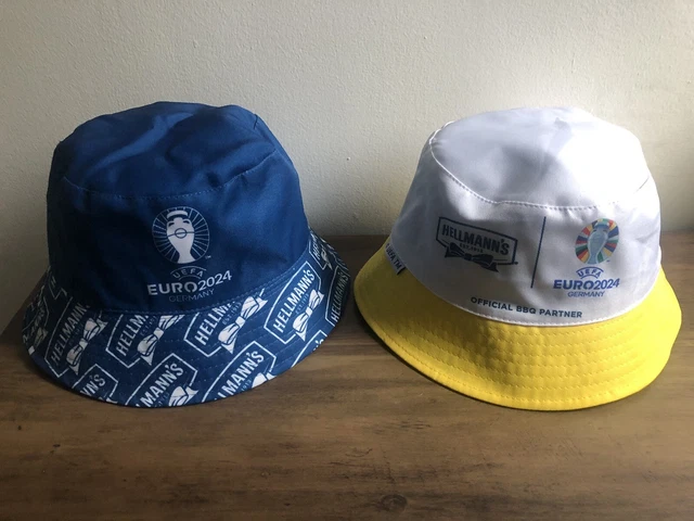 LIMITED EDITION EURO 2024 Bucket Hats Hellman’s Official Football Hat ...