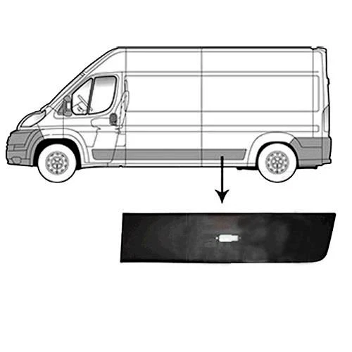BAGUETTE DE PORTE Gauche Fiat Ducato Peugeot Boxer Citroen Jumper Iii ...