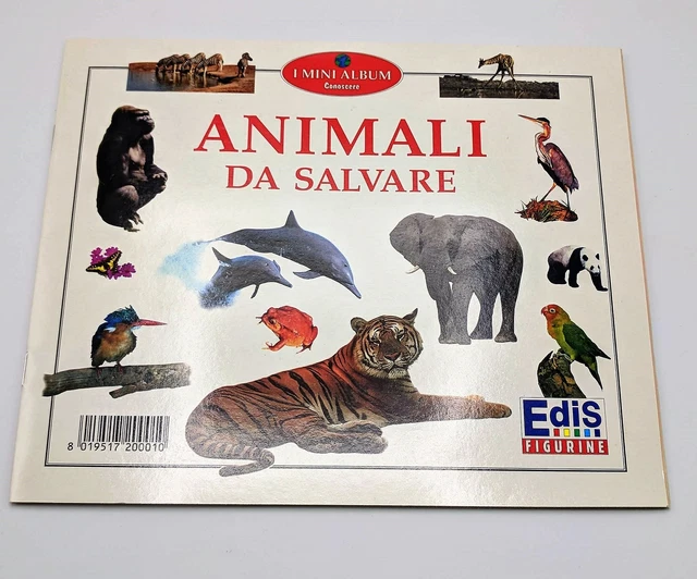 ANIMALES DE SALVAR Edis Figuras Álbum Completo EUR 38,49 - PicClick FR