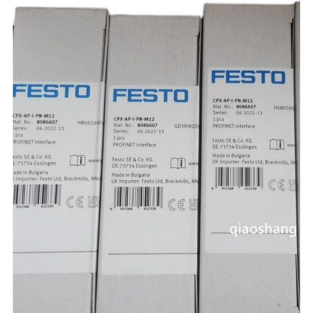 FESTO FOR VALVE island PROFINET interface CPX-AP-I-PN-M12 8086607 new £ ...