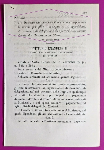 STATE TREASURE, ROYAL Decree Prescribes Norms For Seizure -3338B £11.93 ...