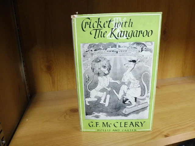 CRICKET WITH THE Kangaroo by G.F.McCleary (1950) £4.95 - PicClick UK